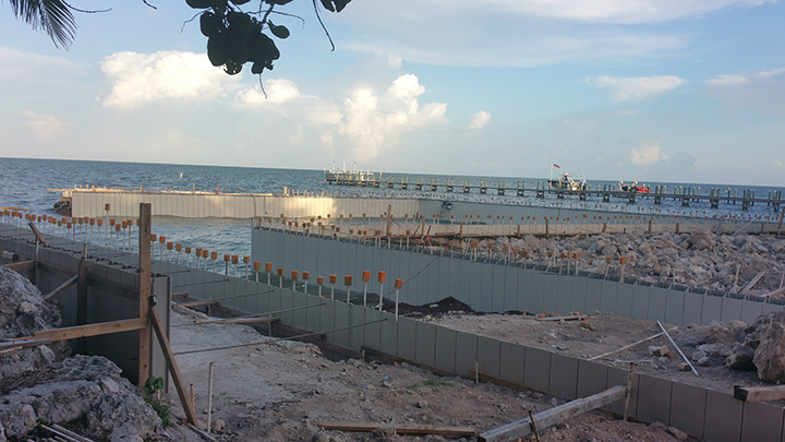 Seawalls, Bulkheads & Retaining Walls | Construction | TRULINE®