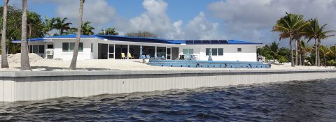 Seawalls & Retaining Walls | Hybrid Concrete & Vinyl Sheet Piling System